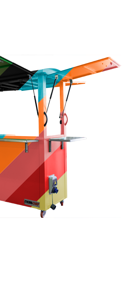 Chiosco ambulante Mobile TROLLEY Mobilchef